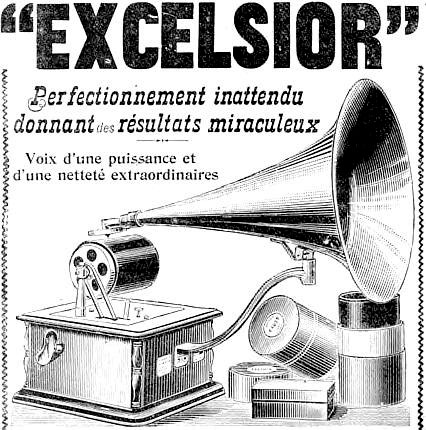 Excelsior French Phonograph